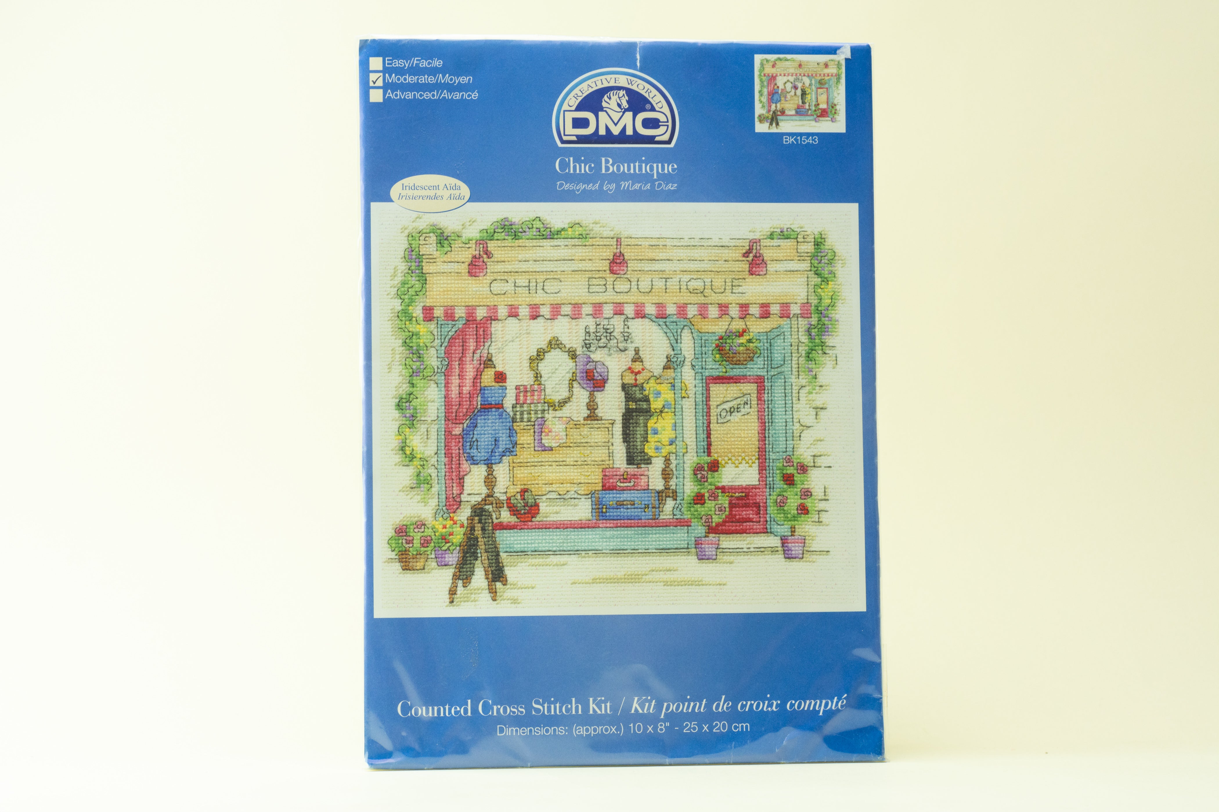 DMC Kit Para Bordar Chic Boutique BK1543