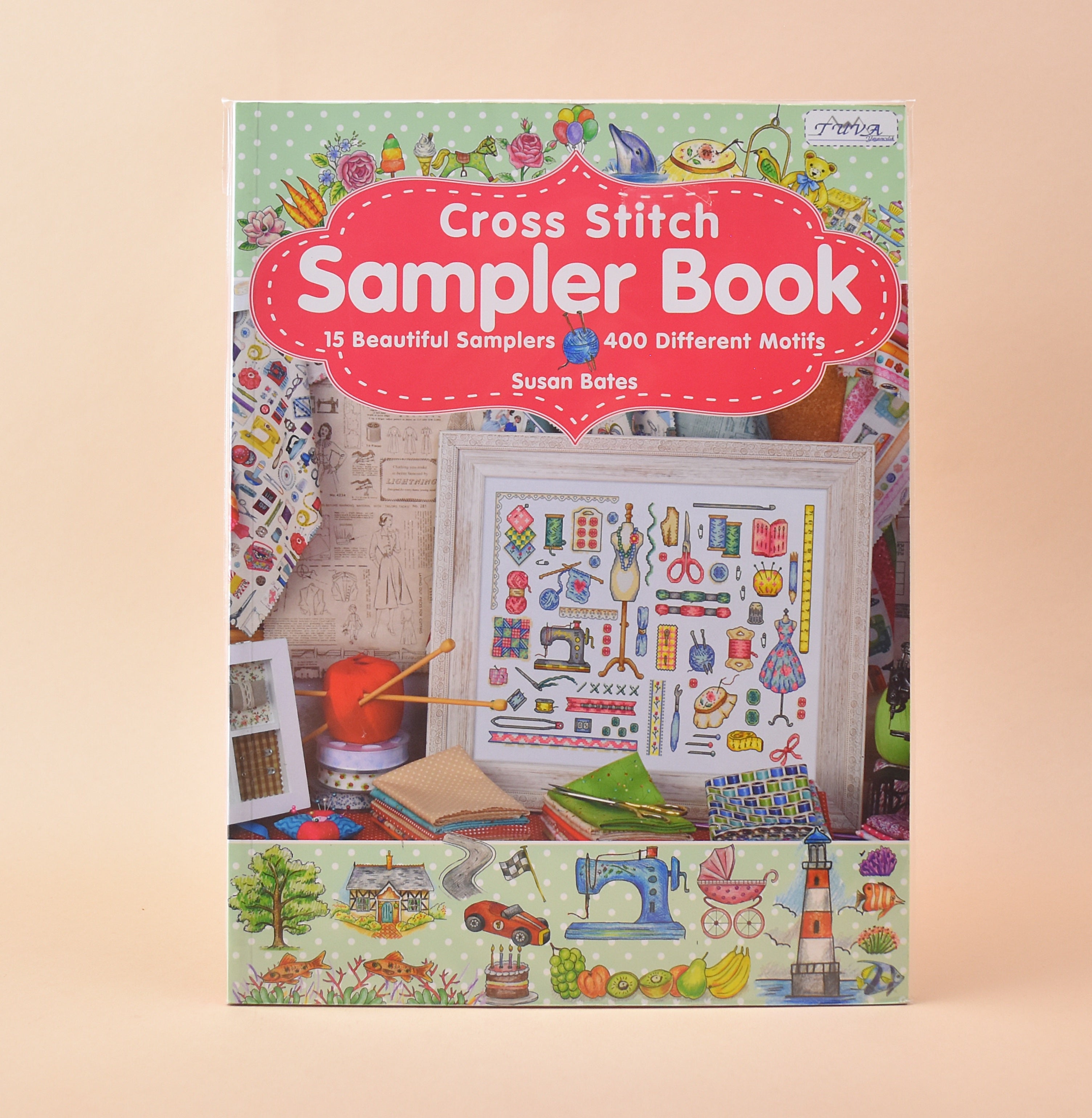 DMC Sampler Book 1530/22 15 Samplers/400 Dif. Motifs