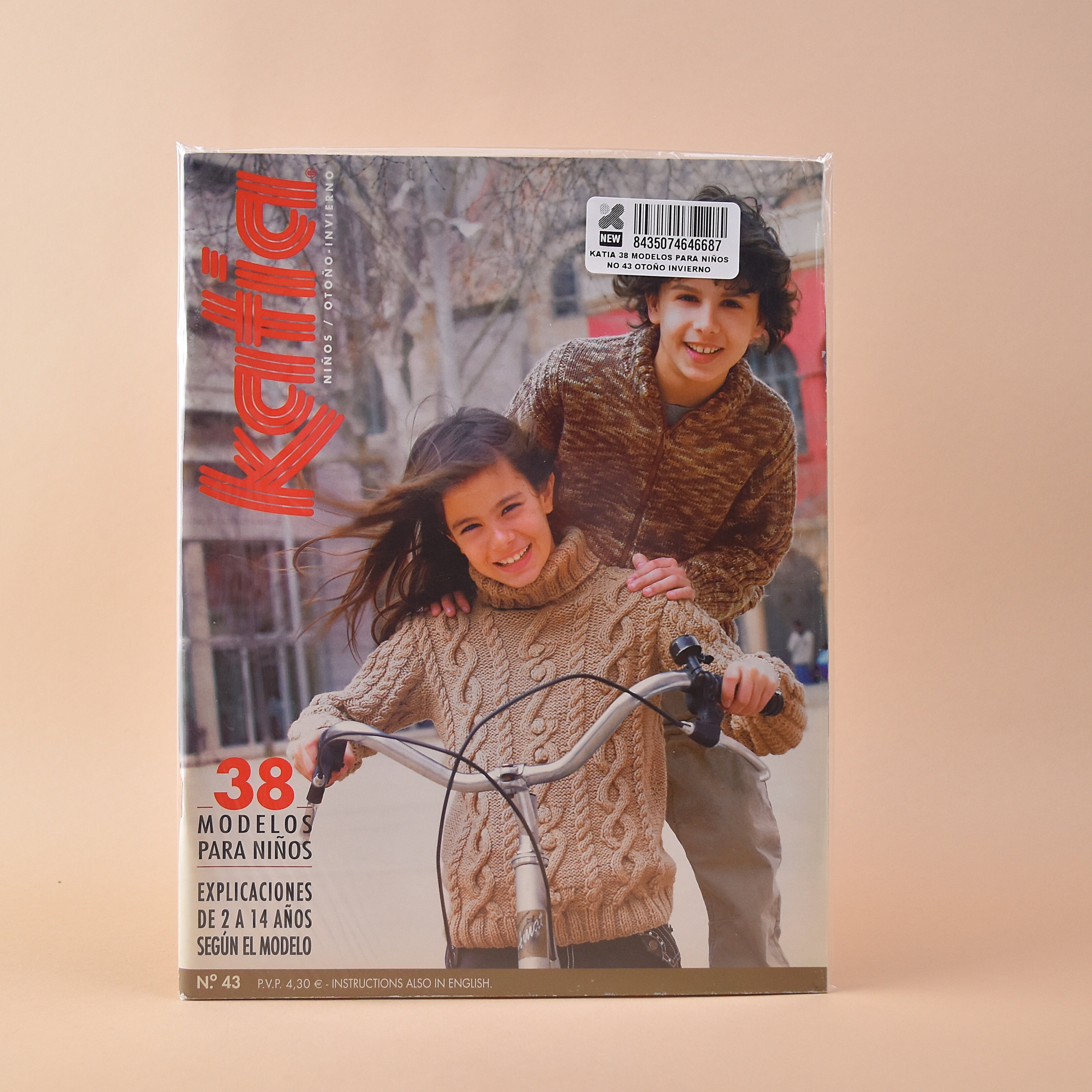 Katia 38 Modelos Para Niños No. 43 Otoño - Invierno | Punto y Cruz